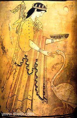 5th Century BC Athenian Red-Figure Lekythos Depiction of Artemis ...